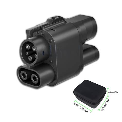 China Ccs2 To Ccs1 Dc Fast Charging Connector Adapter For Electric Cars Vehicles Manufacturer