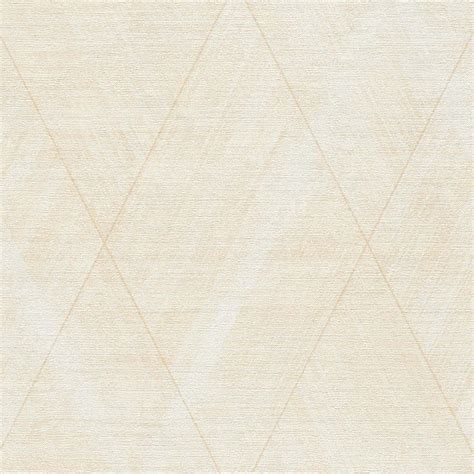 Bricoflor Tapete Rauten Ideal für Flur und Wohnzimmer Helle Vliestapete mit Rautenmuster in