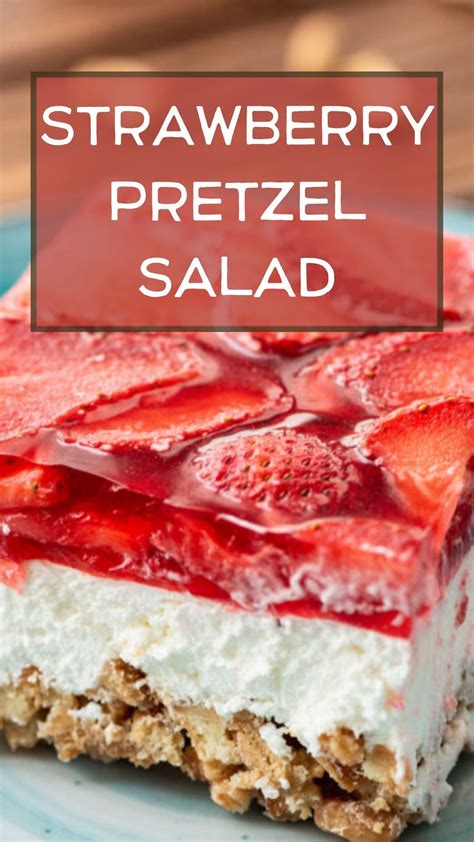 Strawberry Pecan Pretzel Salad Artofit