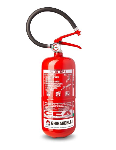 Estintore A Polvere Di Kg 6