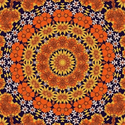 Premium Vector Festive Colorful Mandala Pattern Illustration