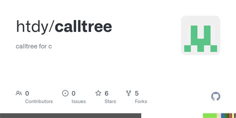 Github Htdycalltree Calltree For C