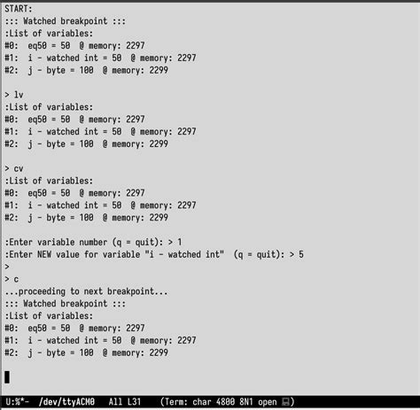 Sad Simple Arduino Debugger