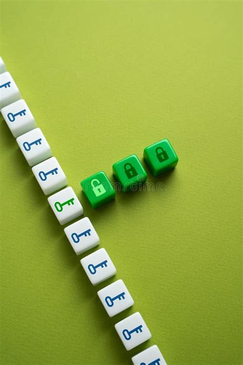 Finding Keys To Open Locks Concept Of Solving Problems And Revealing Secrets Stock Image