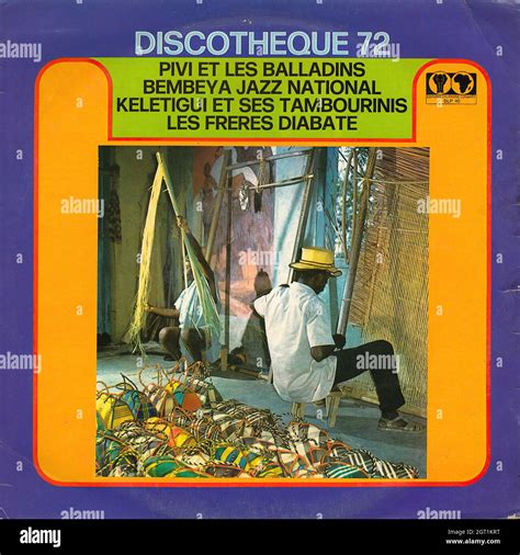 Various Artists Discotheque 72 Vintage Vinyl Record Cover Stock