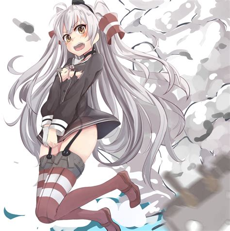Amatsukaze And Rensouhou Kun Kantai Collection Drawn By Shinta The Mattyaman Danbooru