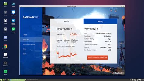 Basemark Gpu Benchmark De Openglvulkan Para Linux Notícias