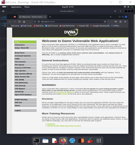 Mary Awe On Linkedin Cybersecurity Webapplicationsecurity Sqlinjection Dvwa Infosec