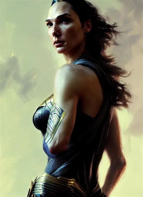 a full body portrait of gal gadot, intricate, sharp | Stable Diffusion | OpenArt