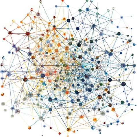 A Network Graph Visualizing Connections Between Influencers In A Social