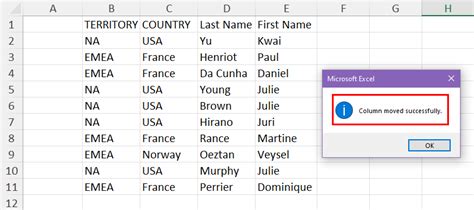 6 Ways To Switch Columns In Microsoft Excel How To Excel