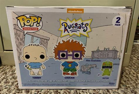 Nickelodeon Rugrats Pop Animation Tommy And Chuckie Bam Exclusive Funko