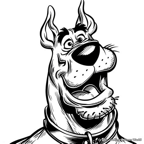 Coloring Pages Of Scobby Doo