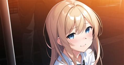 女の子 夕阳下的少女 Scrogeのイラスト Pixiv