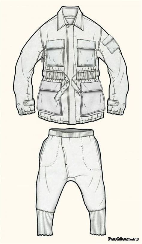 Технические эскизы одежды Erkek Giyim Giysiler Moda çizimleri