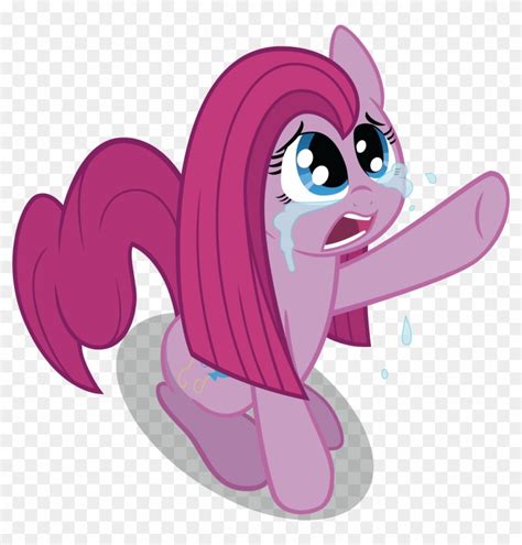Pinkamena Diane Pie Pinkie Pie Safe Simple Background Pinkamena Diane Pie Crying Free