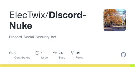 GitHub ElecTwix Discord Nuke Discord Social Security