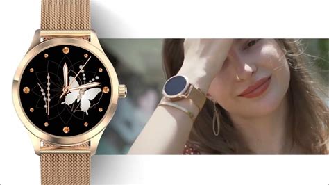 Смарт часы женские Smart Watch LW07, фитнес браслет наручный круглый ...