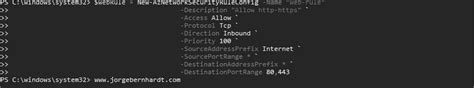 Network Security Groups Nsgs · Jorge Bernhardt
