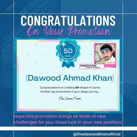 Dawood Khan The Sm Manager On Linkedin Canva Image Post Content