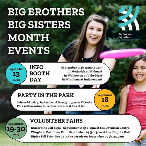 Big Brothers Big Sisters Day Across Canada Shoreline Classics Fm