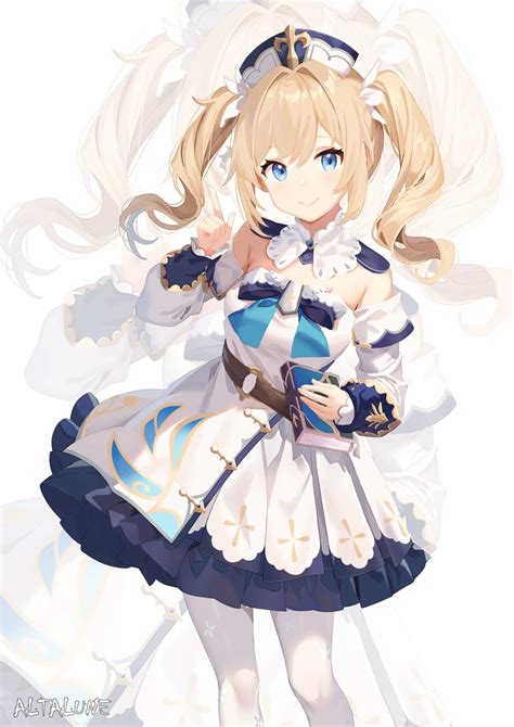 Barbara Genshin Impact Drawn By Alaya0130 Danbooru