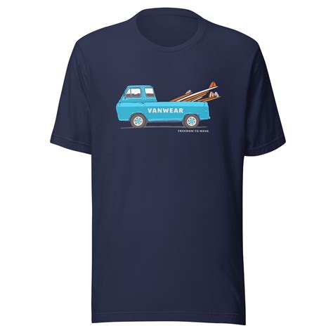 Vanwear Vw T25 Pickup Surf Bus Campervan T Shirt Vanwear Uk