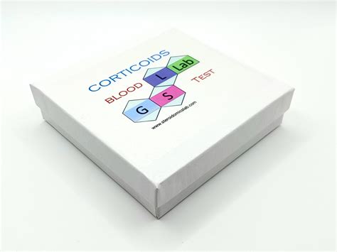 Gsl Blood Cortisol Home Test Kit Steroid Lab