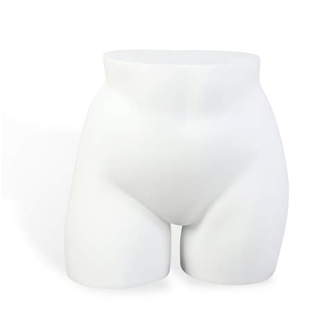 Plus Size Female Full Round Butt Mannequin For Countertop Retail