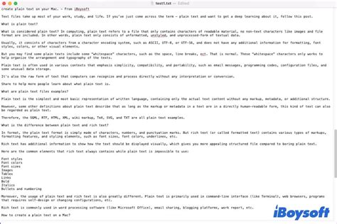 What Is Plain Text And Plain Text Vs Rich Text