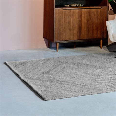 Vloerkleed Blendy Taupe Wol 200x300 Cm 1 In Vloerkleden