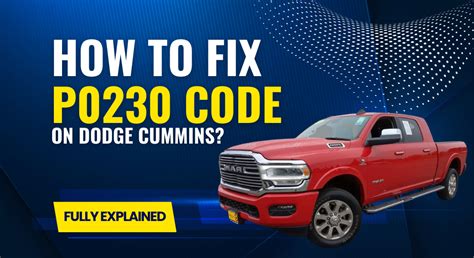 How To Fix P2609 Code On Cummins Completely Explained