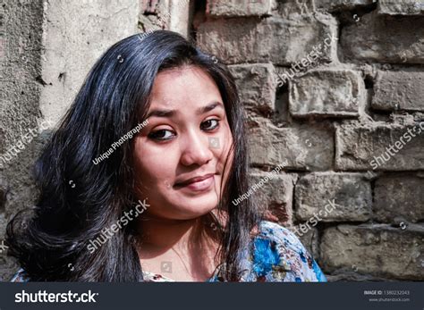 Chubby Beautiful Indian Girl Portrait Stock Photo Edit Now