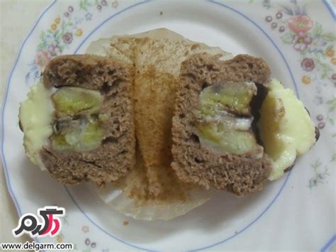 روش تهیه مافین شکلاتی موزی