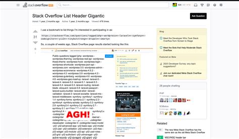Top Bar Goes Missing In Safari Meta Stack Overflow