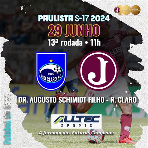 Clube Atlético Juventussub 15 Enfrenta I9 Football E Sub 17 Rio Claro