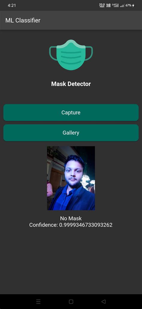 Github Yvrjprshr Mask Detection Flutter App It Is A Mask Detection Flutter App