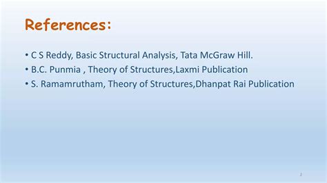 Lecture 1 Introduction To Structural Analysis Ii Pdf