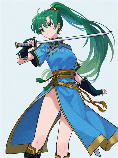 Lyn Fire Emblem And 1 More Drawn By Yuurururun Danbooru