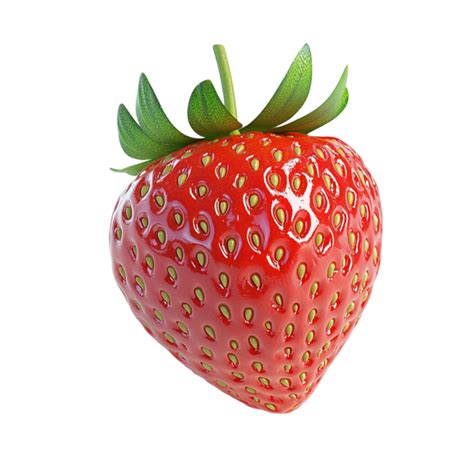 Ripe Strawberry Ai Generative 49515963 Png