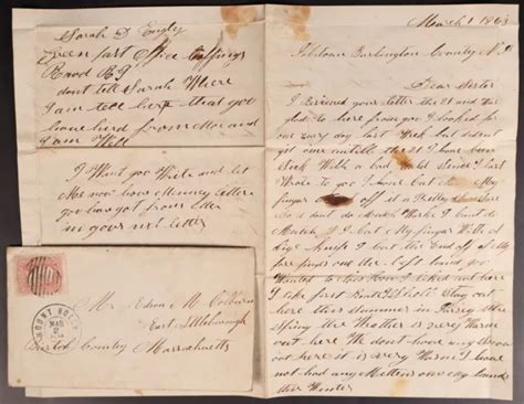 MAYFAIRSTAMPS US 1863 Mount Holly NJ à East Attleborough MA couverture
