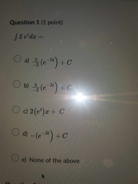 Solved Question 1 1