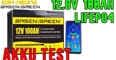 Feence Mini Lifepo4 100ah 12v Batterie Mit Bms Bluetooth Für 29580
