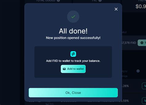 【初めてのdefi】xdc上の『fathom』でカンタン実践講座 ～fxd借入 編～ マスオの明るい家族計画ブログ
