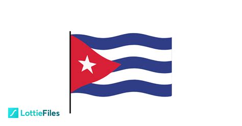 Cuba Flag Lottie Json Animation By Lottiejson Lottiefiles