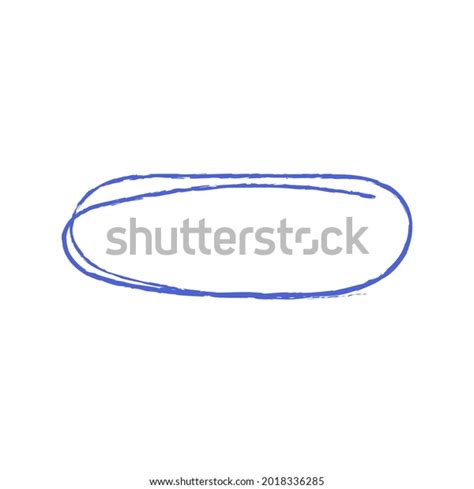 Hand Draw Circle Line Scribble Circle เวกเตอร์สต็อก ปลอดค่าลิขสิทธิ์ 2018336285 Shutterstock