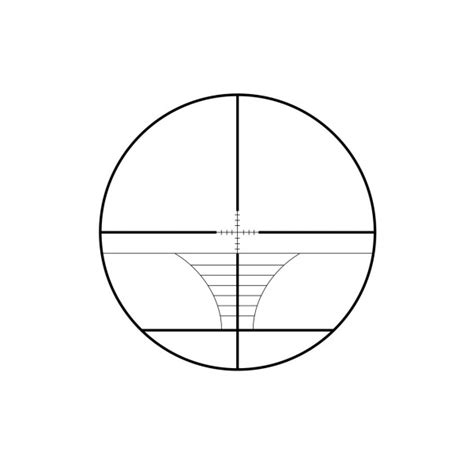 Aim Sports 4x32 Rifle Scope With Rings Rangefinding Reticle Jtr432b