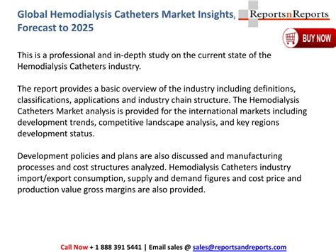 Ppt Hemodialysis Catheters Market Industry Size Regional Outlook
