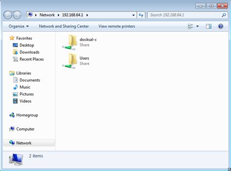 Windows SMB Shares Docksal Documentation