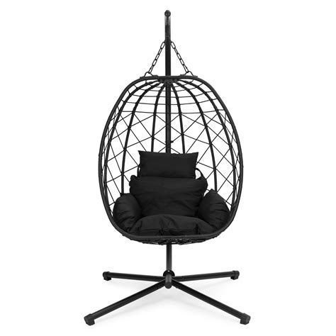 Karājamais Krēsls Multigarden Kokons Uz Statīva 120 Kg Ar Spilveniem